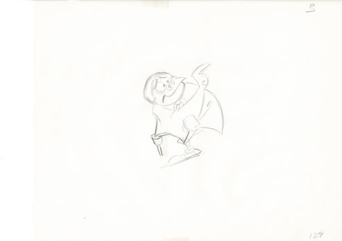 The Great Mouse Detective Fidget the Bat Walt Disney Production Animat ...