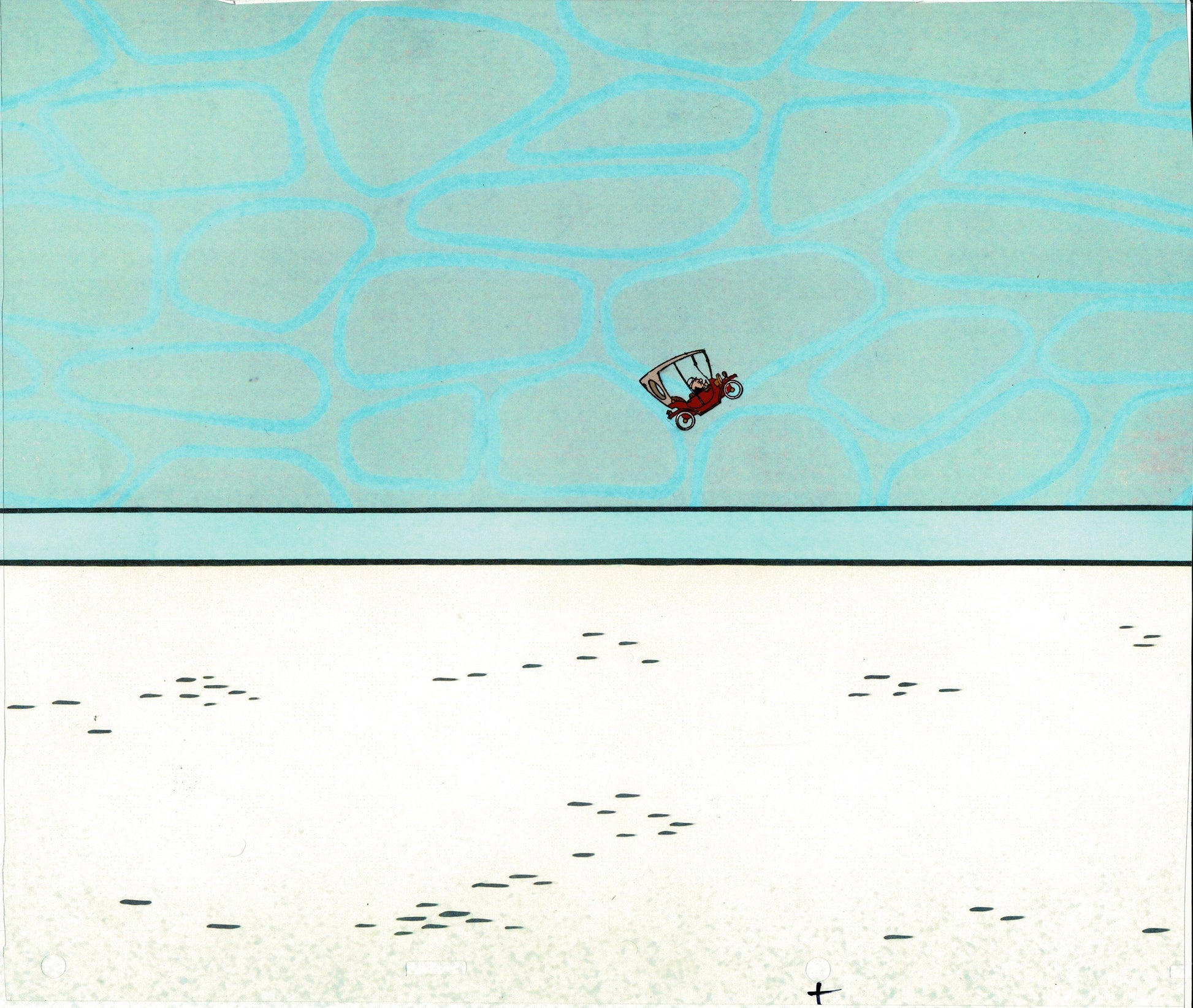 Mr Magoo Original Cartoon Production Animation Art Cel 1977 DePatie-Fr ...