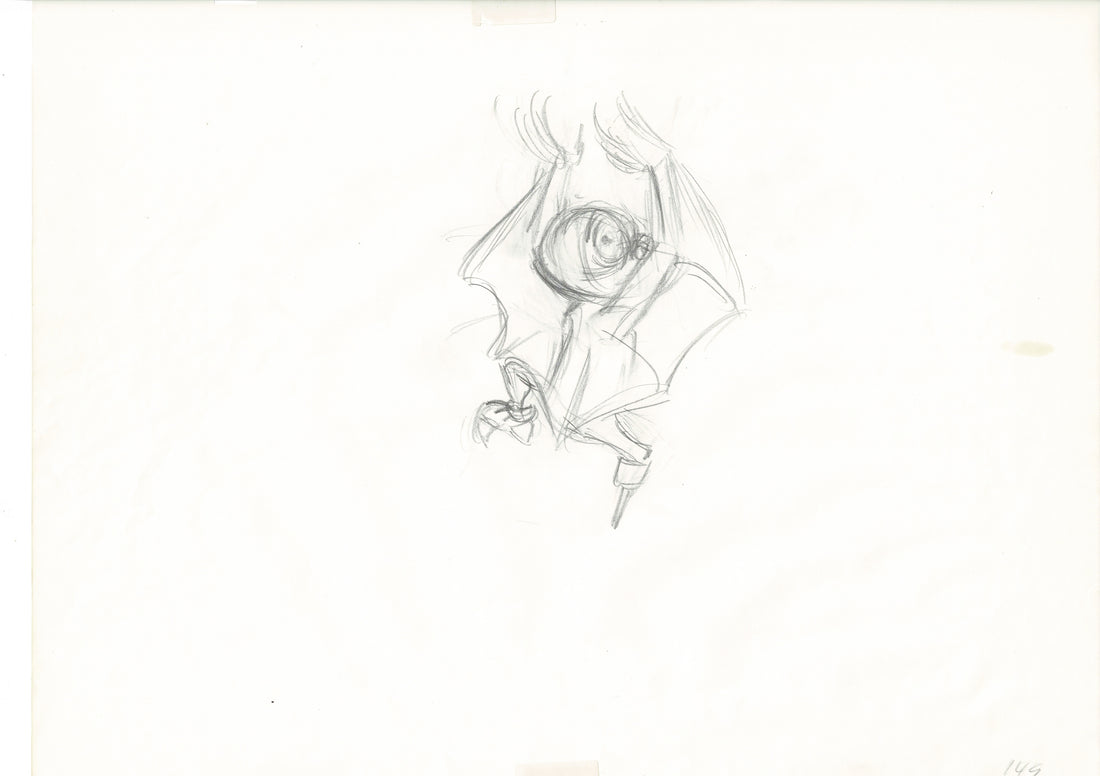 The Great Mouse Detective Fidget the Bat Walt Disney Production Animat ...