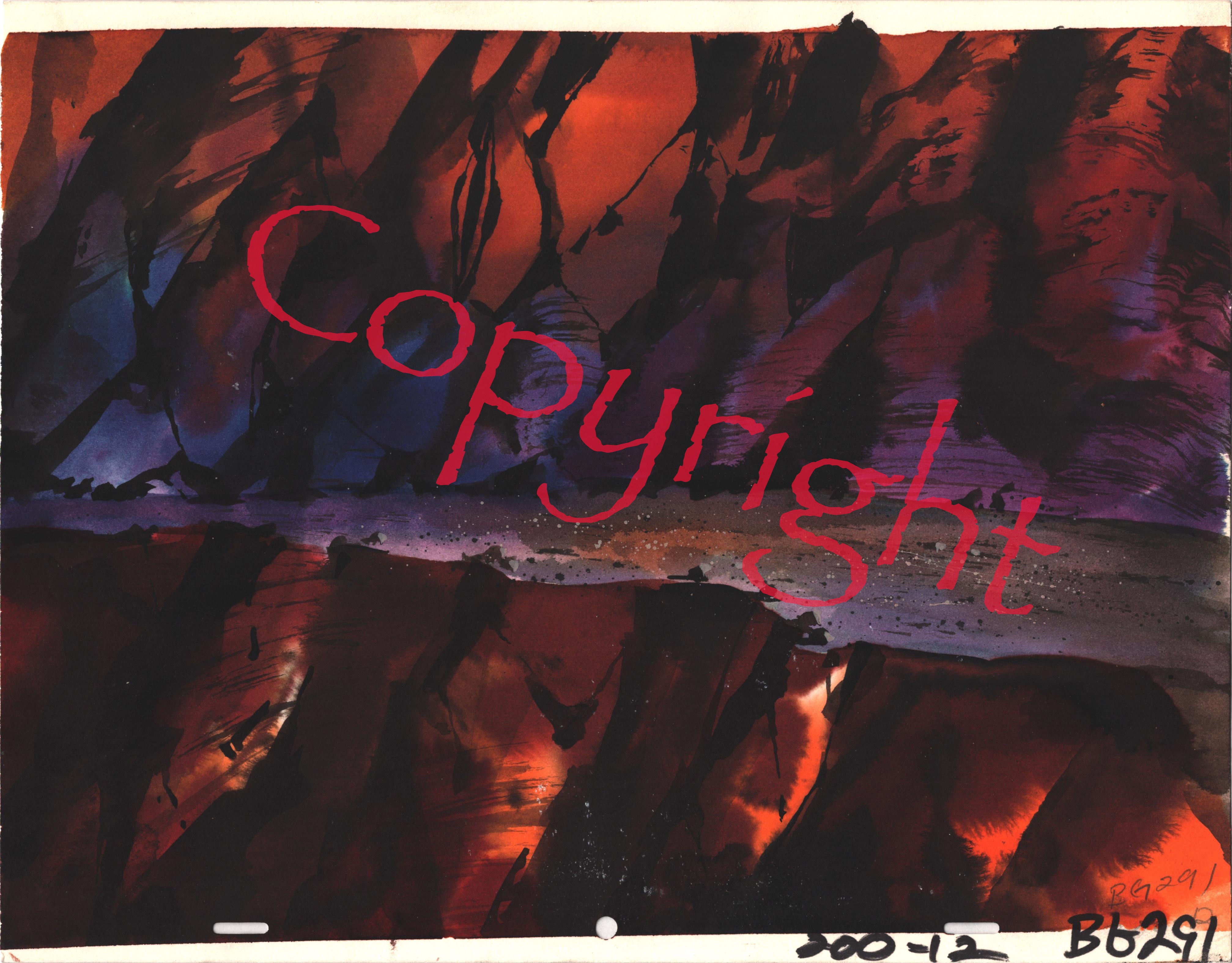 Fonz Cartoon Happy Days Gang Background Production Animation HB 1980-1 ...