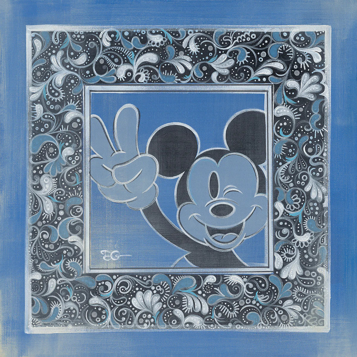 Mickey Mouse Disney Fine Art Dom Corona Signed Limited Edition of 95 o ...