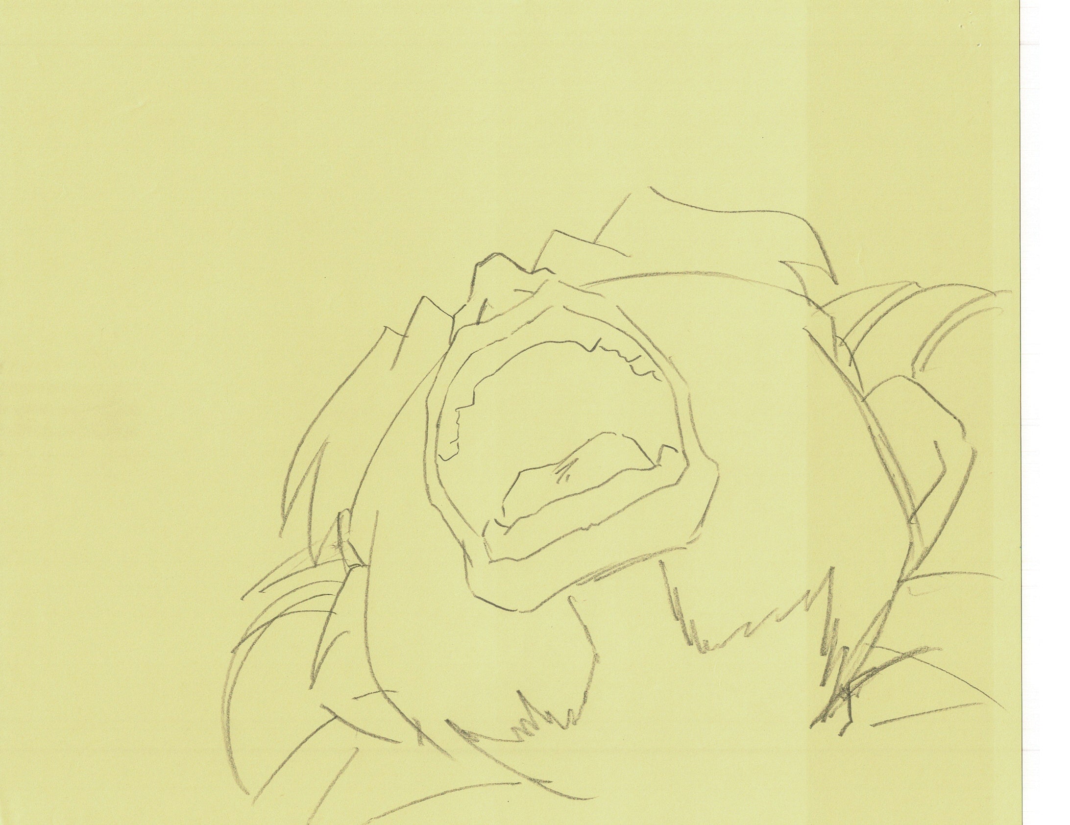 Excel Saga Anime Lot of 2 Production Animation Cel Drawings 2000 AE-25 ...