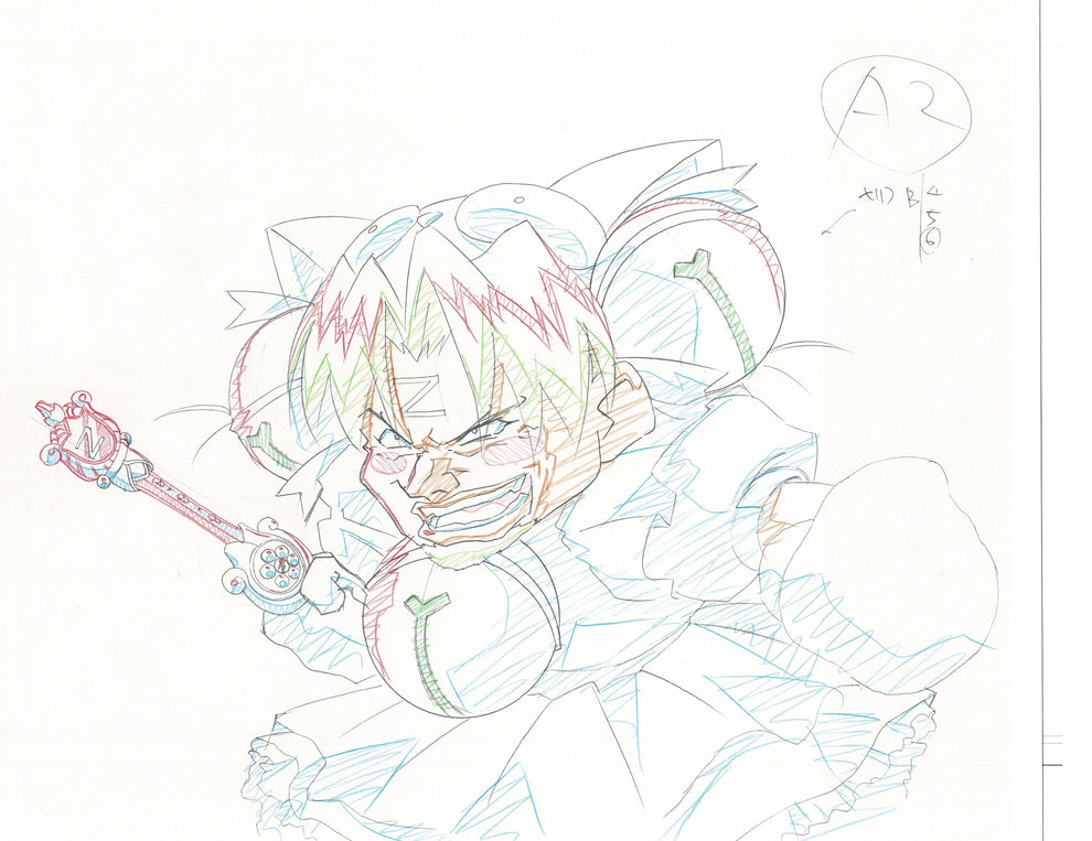 Excel Saga Anime Production Animation Cel Drawing 2000 CE-14 – Charles ...