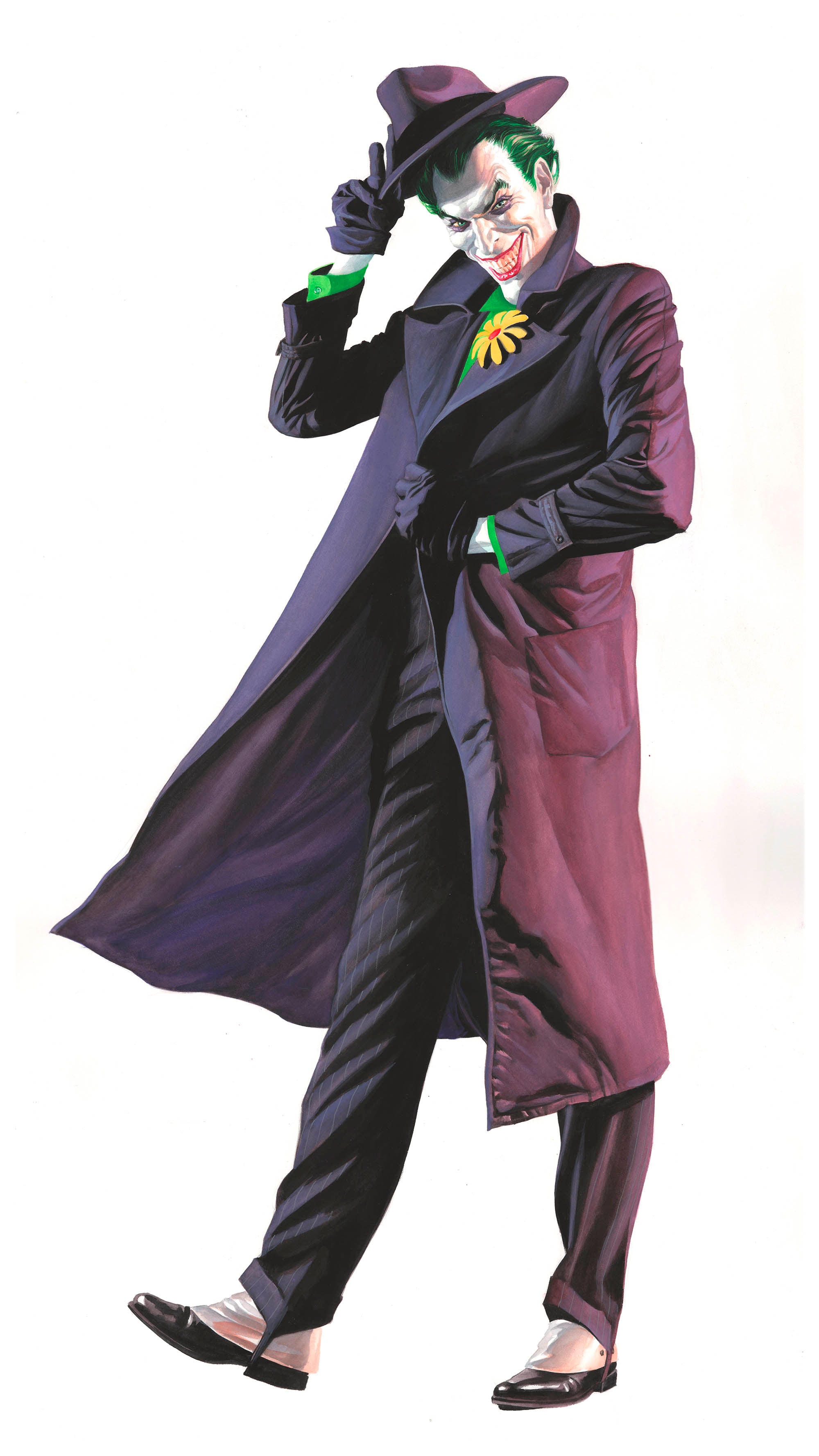 DC Villains The Joker Alex Ross Signed DC SDCC 2025 Exclusive Print on ...