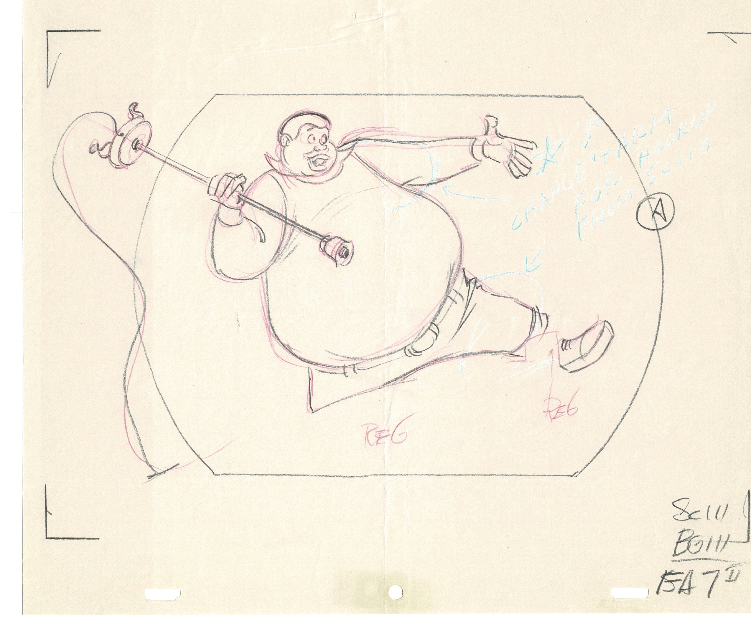 FAT ALBERT & the Gang Production Animation Cel Drawing Filmation 1972 ...