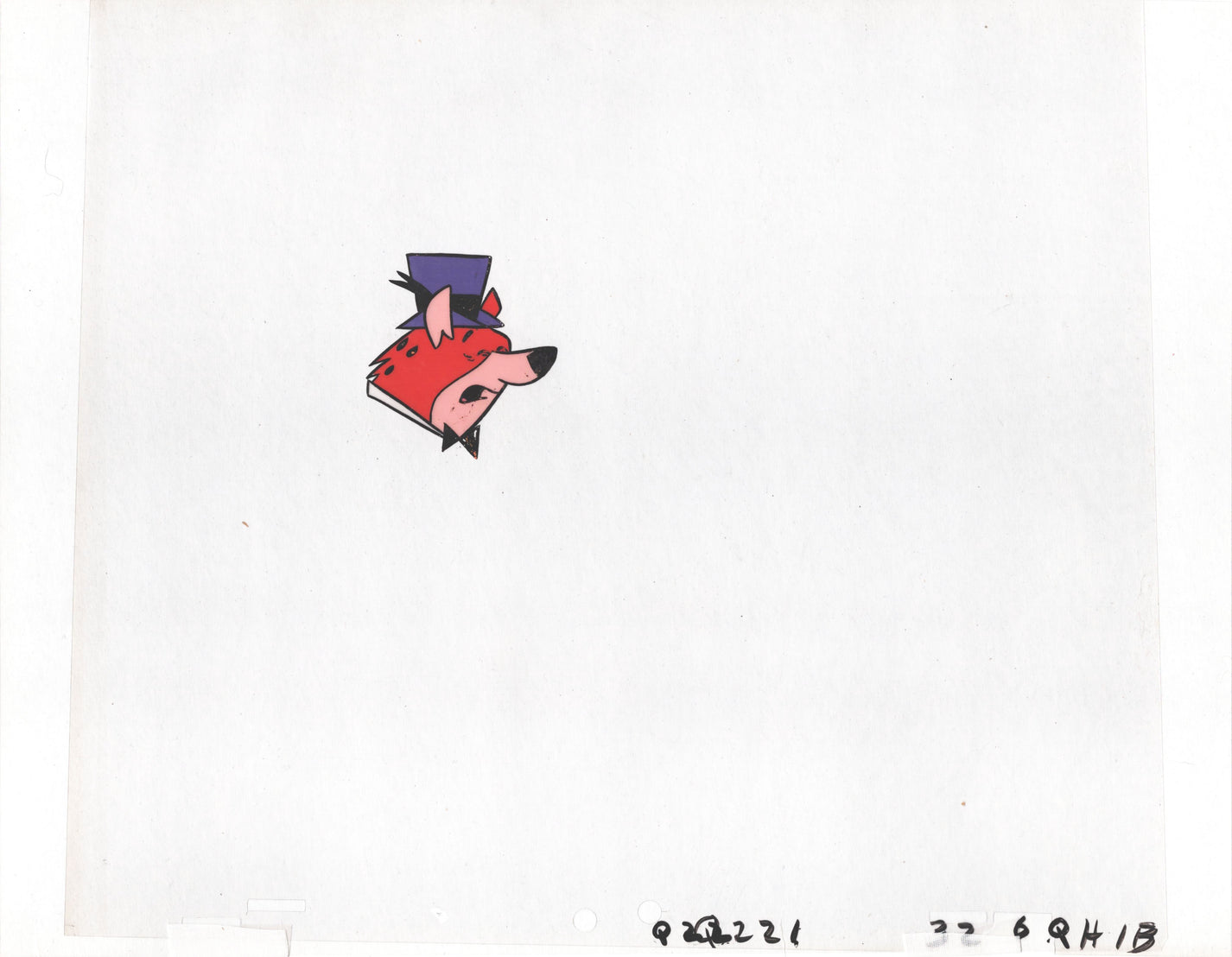 Lippy the Lion Hardy Har Har 1960s Production Animation Cel from Hanna ...