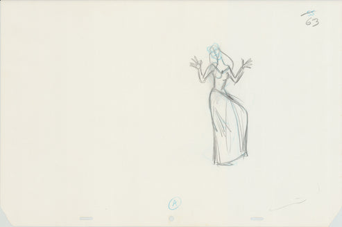 Swan Princess Original Production Animation Cel Drawing 1994 Richard R ...