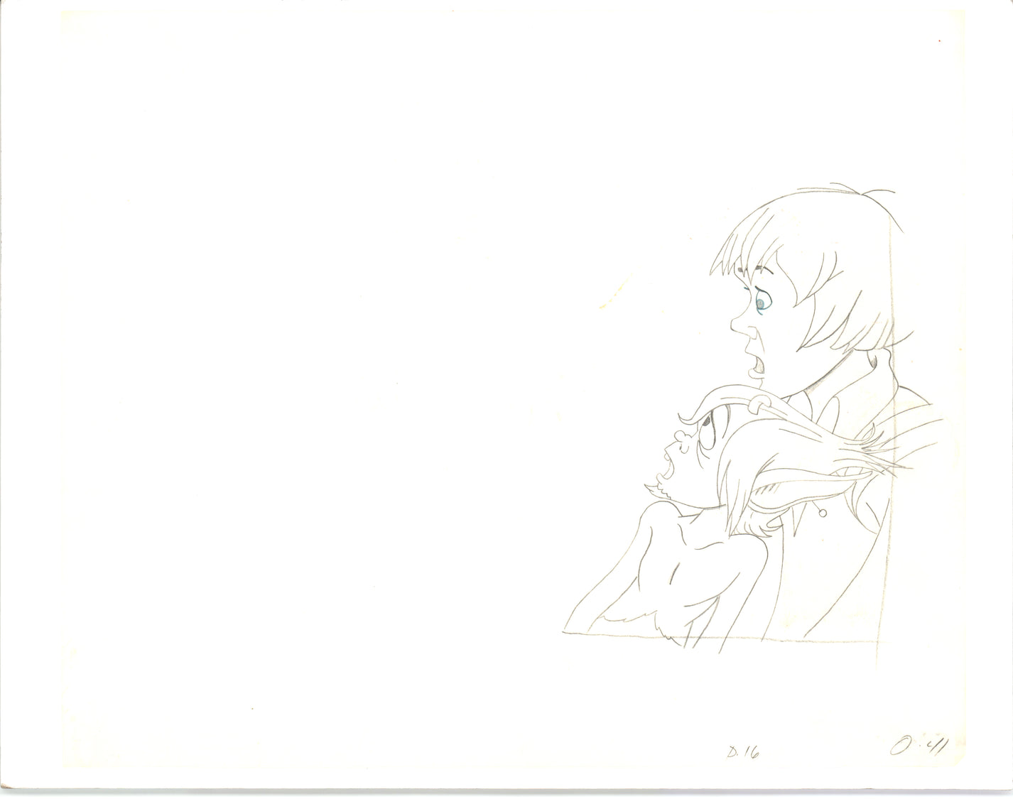 FAERIES Brian Froud 1981 Original Production Animation Cel Drawing B73 ...