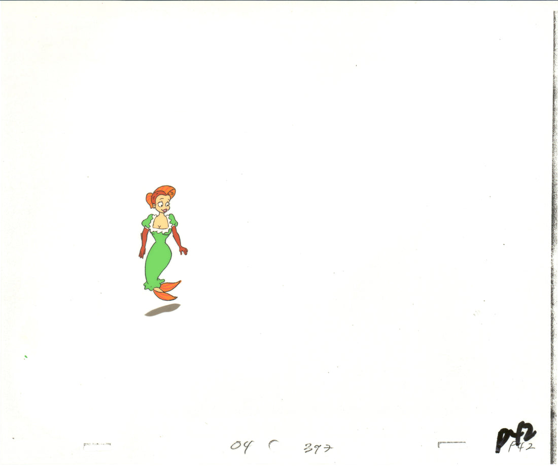 Fish Police Original Production Animation Cel and Drawing from Hanna-B ...
