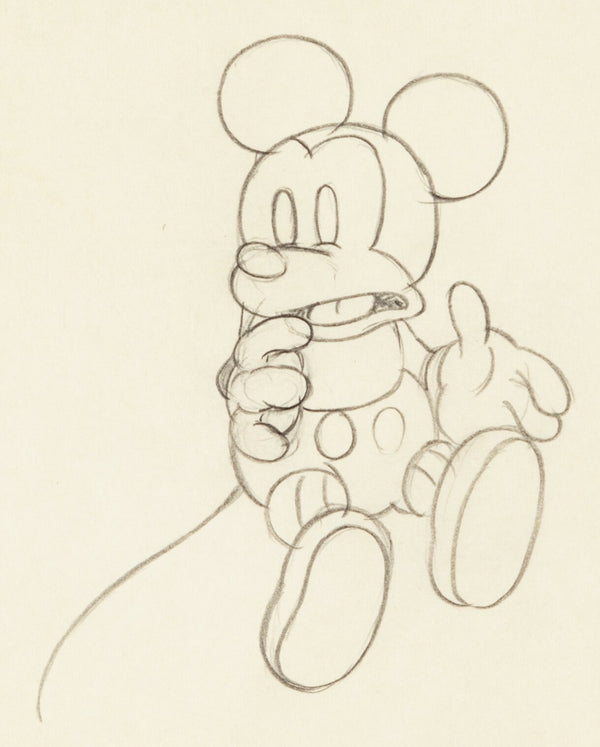Mickey Mouse 1932 Original Production Animation Cel Drawing from Disne ...