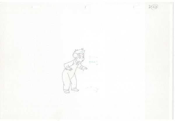 Little Nemo Adventures in Slumberland Animation Cel Drawing 1989 McCay ...