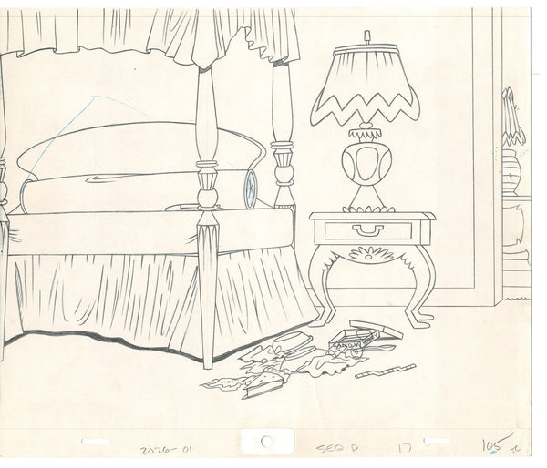 Rock Odyssey 2 LOT Production Animation Background Drawings Hanna-Barb ...