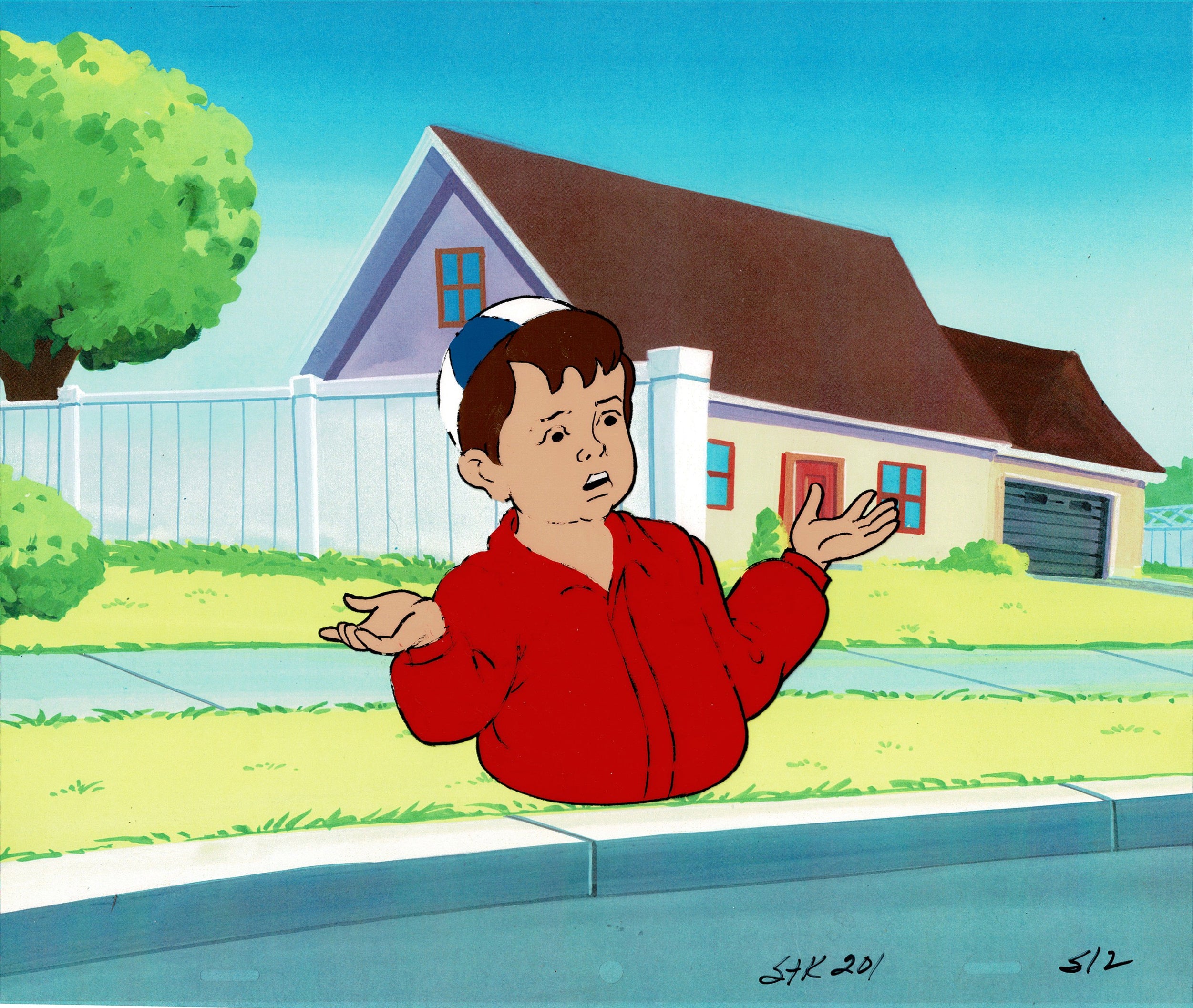 Little Rascals Original Production Animation Cel Hanna Barbera 1982-83 ...