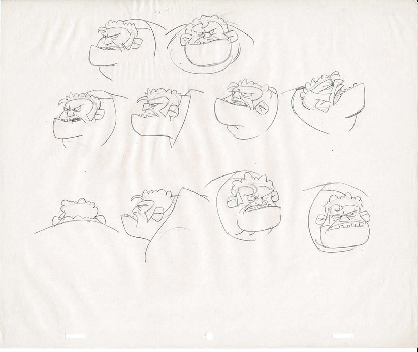 GREASE Cartoon Production Animation Character/Model Drawing from Ralph ...