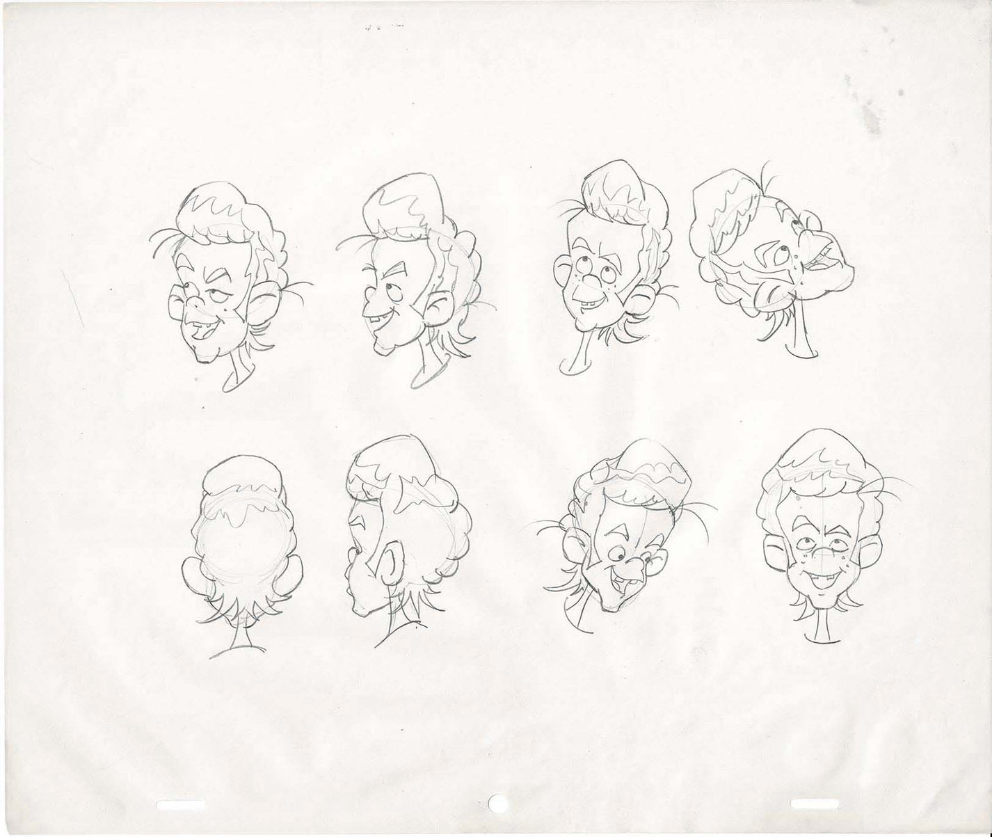 GREASE Cartoon Production Animation Character/Model Drawing from Ralph ...