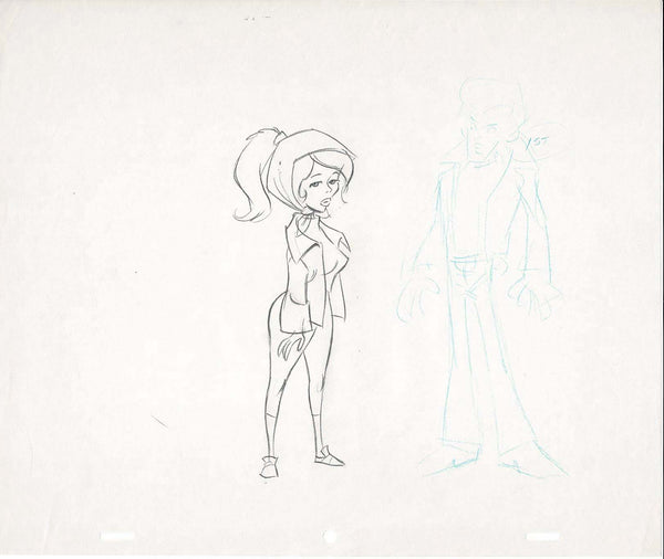 GREASE Cartoon Production Animation Character/Model Drawing from Ralph ...