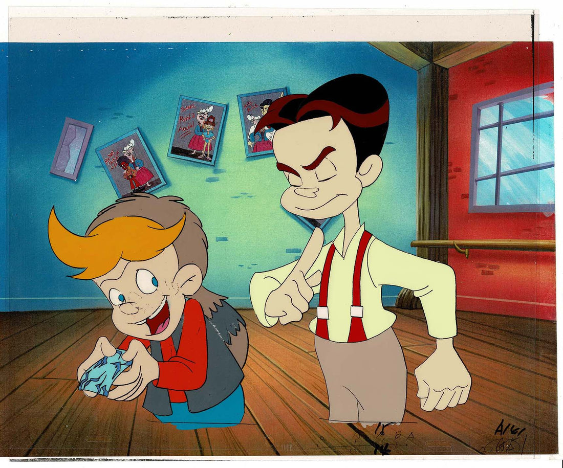 Back to the Future BTTF Original Production Animation Cel Universal Ca ...