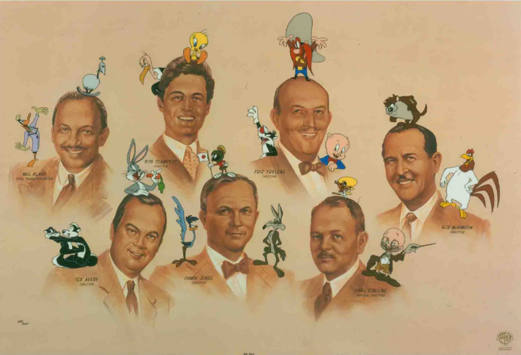 The Masters of Animation Looney Tunes Warner Brothers Ltd Ed Animation ...