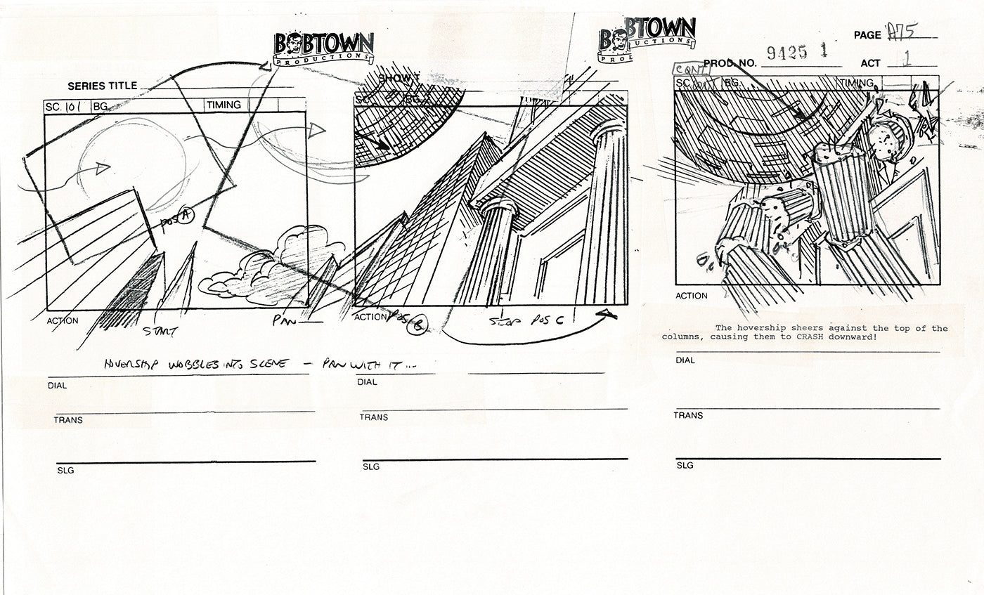 Jim Lee Wildc.a.t.s. Wildcats Production Animation Storyboard Nelvana ...