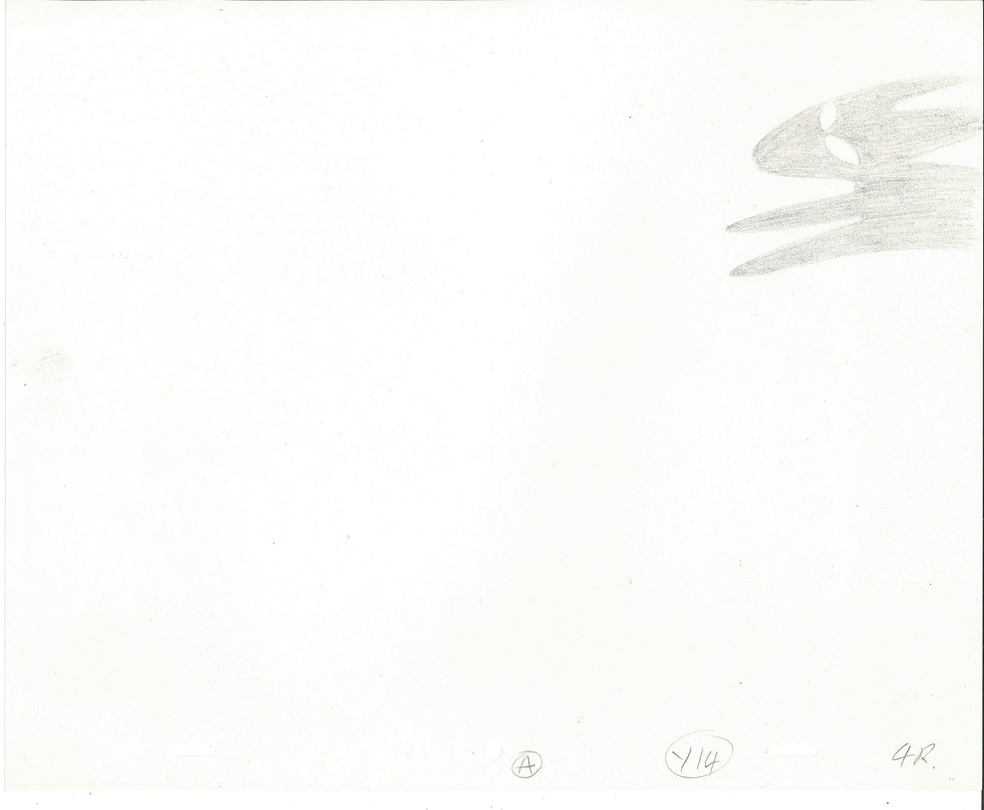 Watership Down Black Rabbit Inle 1978 Production Animation Cel Drawing ...