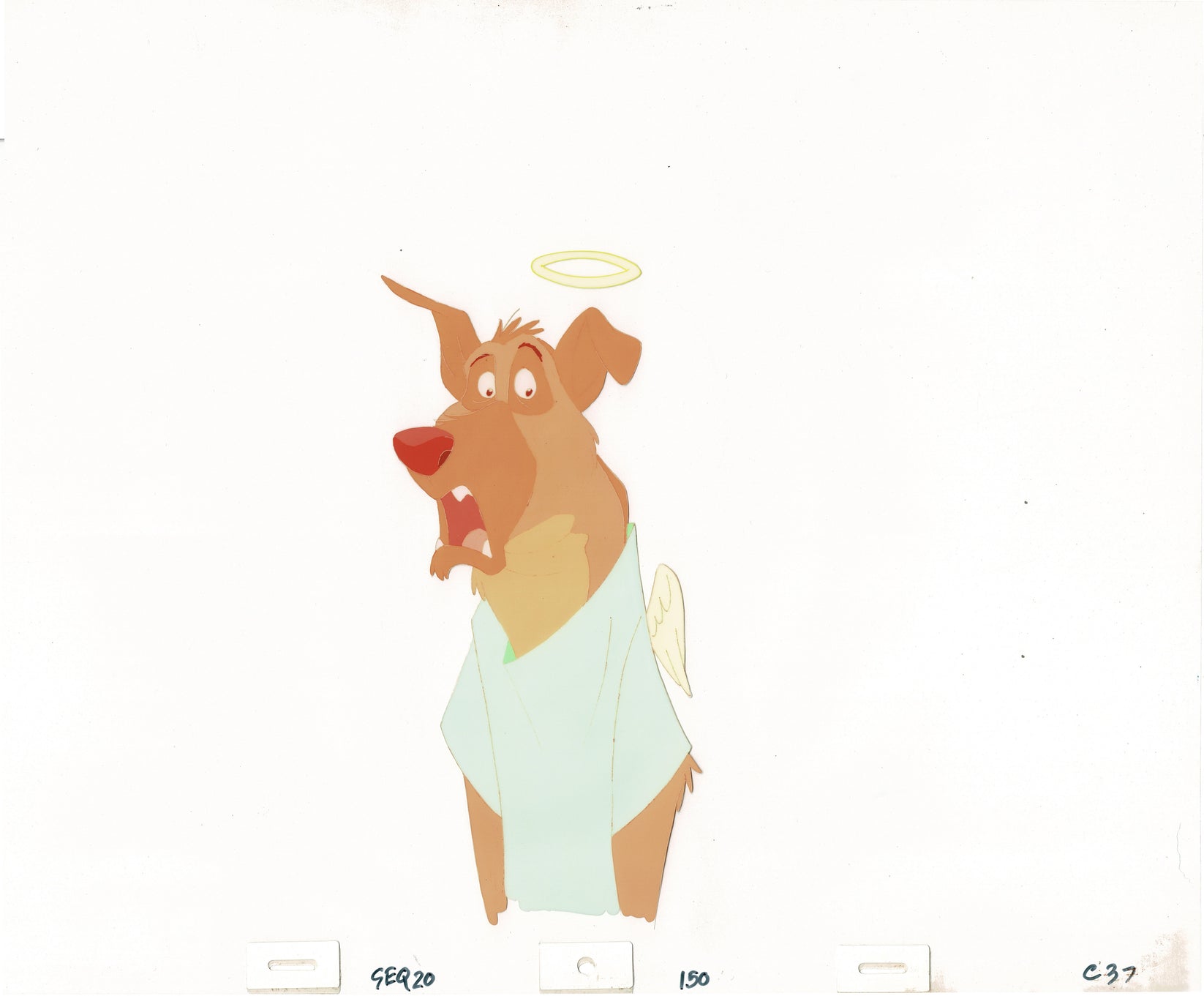 All Dogs Go To Heaven Movie Don Bluth Charlie Production Animation Cel ...