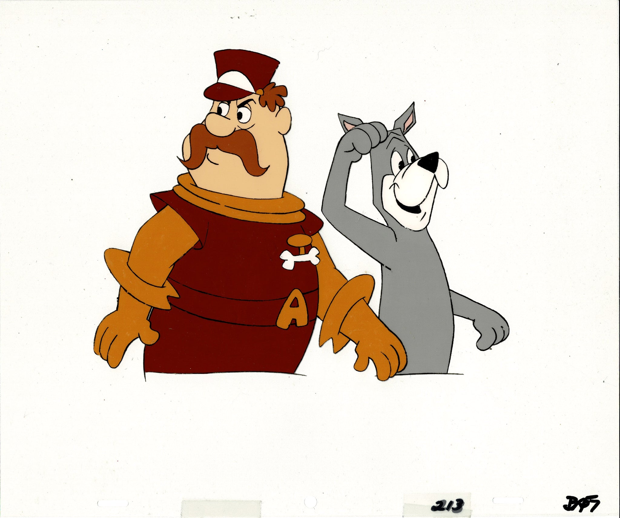 The Jetsons Astro Dog Production Animation Art Cel Setup Hanna Barbera ...