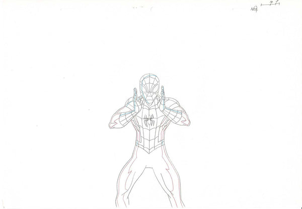 Ultimate Spider-Man Production Animation Cel Drawing Marvel 2012-2013 ...