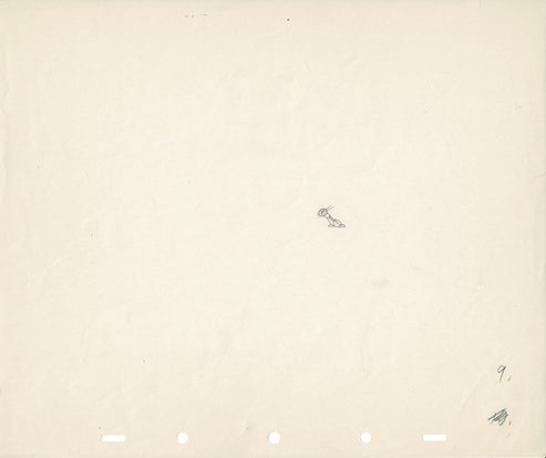 Donald Duck Walt Disney 1939 Pluto Beach Picnic RKO Animation Cel Draw ...