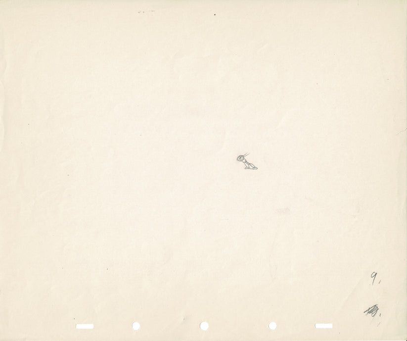 Donald Duck Walt Disney 1939 Pluto Beach Picnic RKO Animation Cel Draw ...