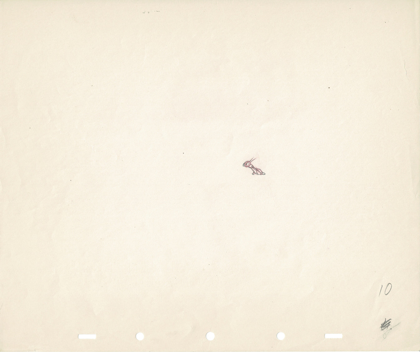 Donald Duck Walt Disney 1939 Pluto Beach Picnic RKO Animation Cel Draw ...