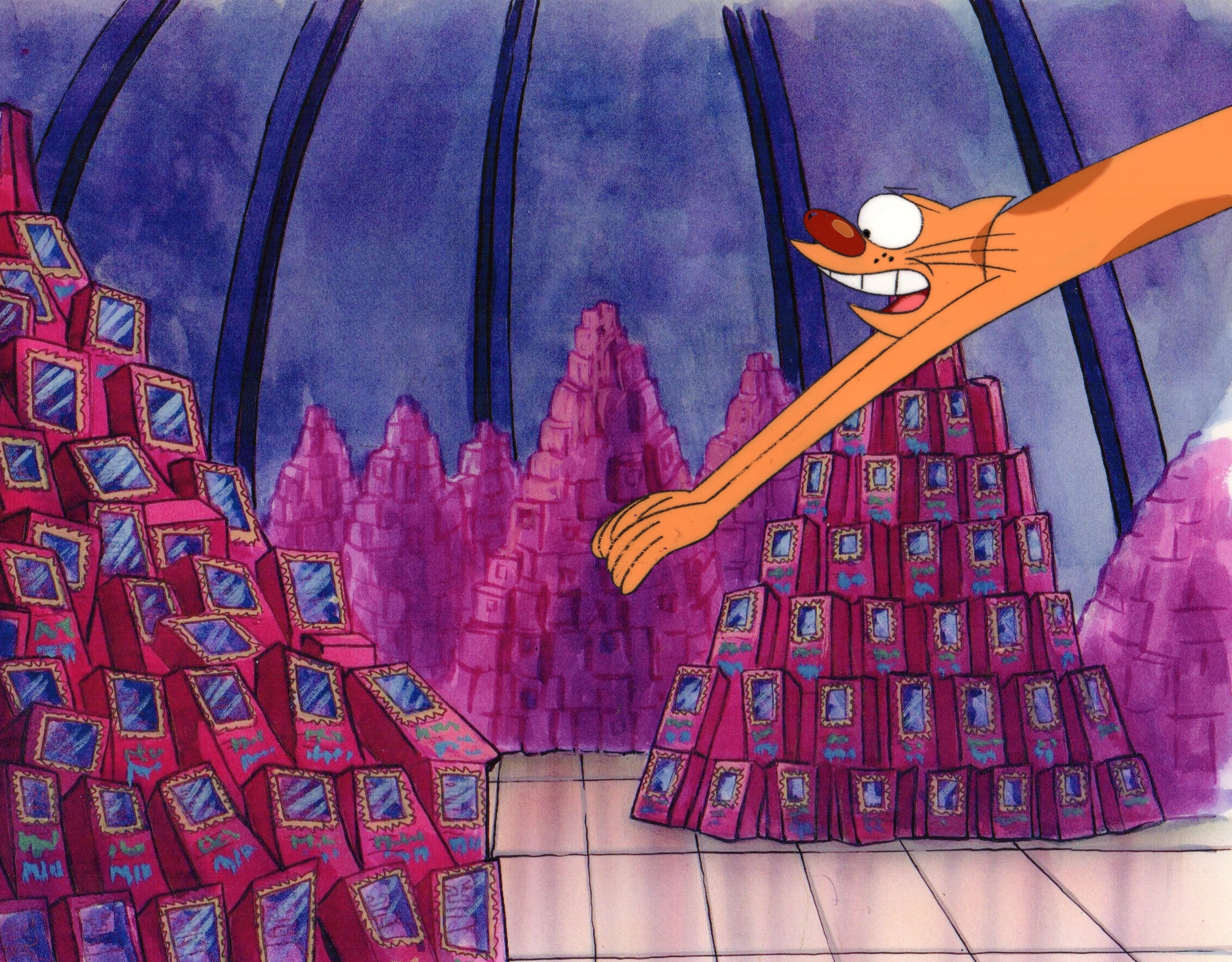 CatDog Cat Dog Production Animation Cel from Nickelodeon 1998-2005 37 ...
