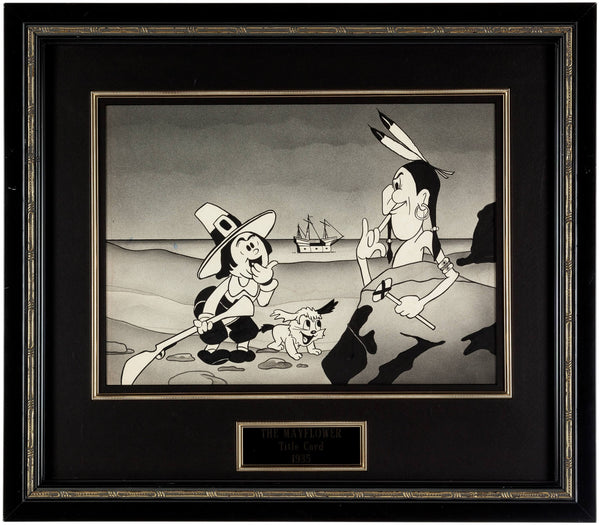 The Mayflower Production Gouache Title Card Illustration From Terrytoo ...