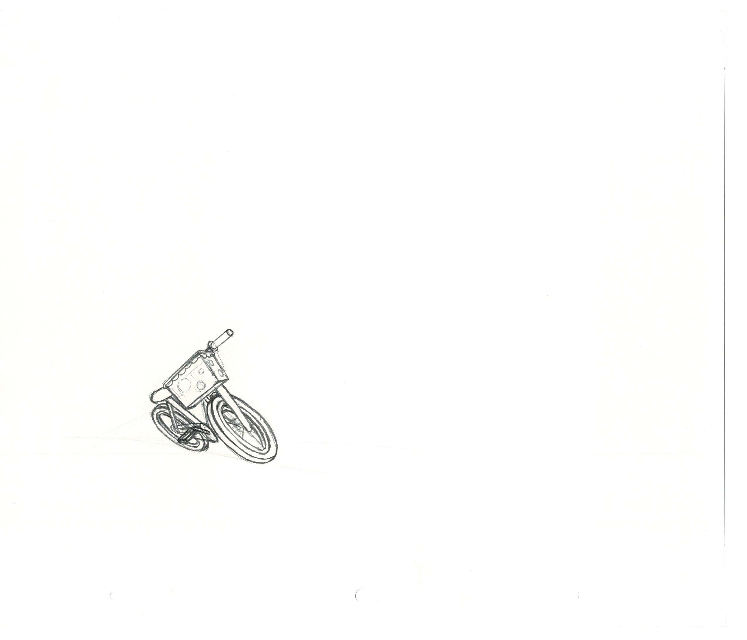 The Simpsons The Simpsons Lisa's Bike Original Production Animation Ba ...