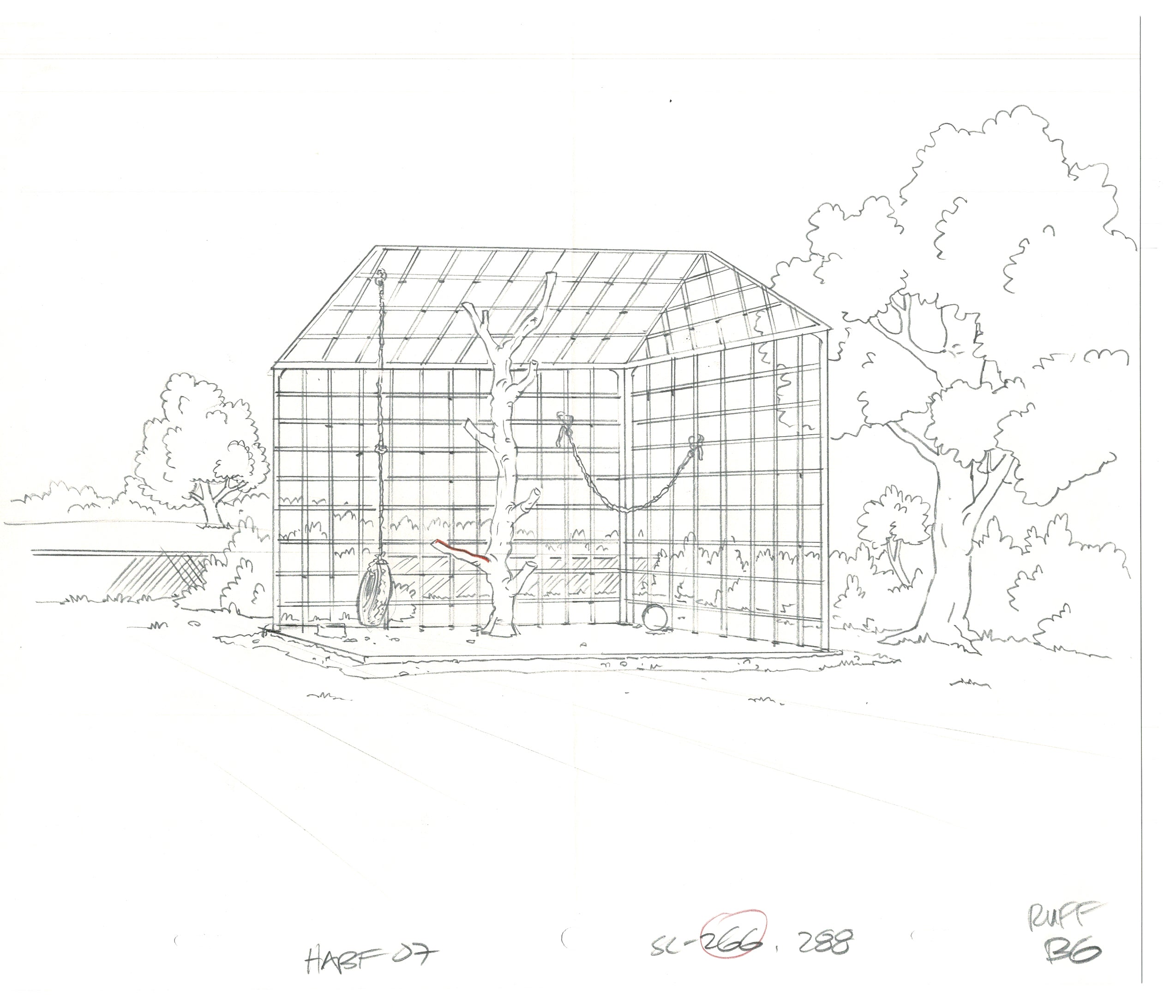 The Simpsons Original Production Animation Background Drawing Fox 2006 ...