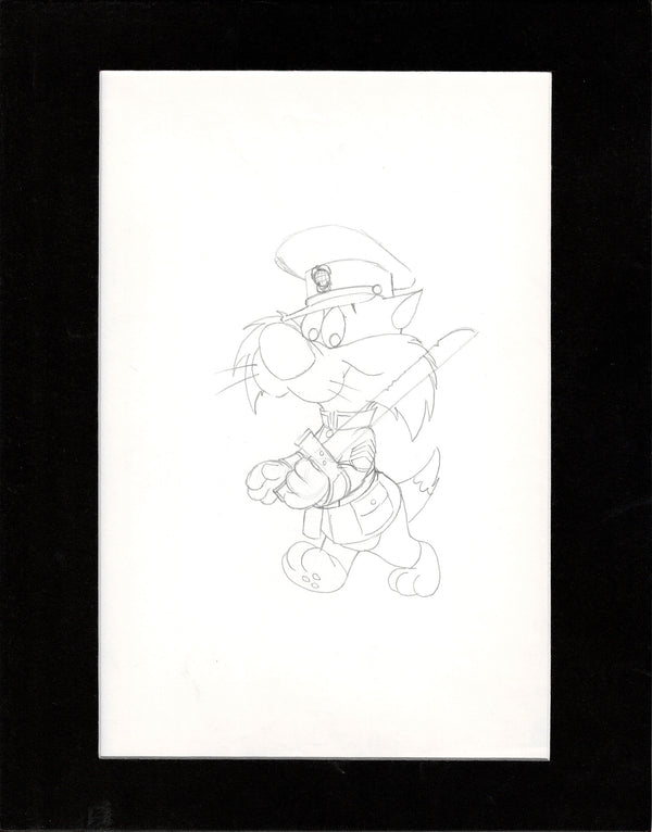 Sylvester Hr Looney Tunes Animation Cel Drawing Warner Brothers vr ...