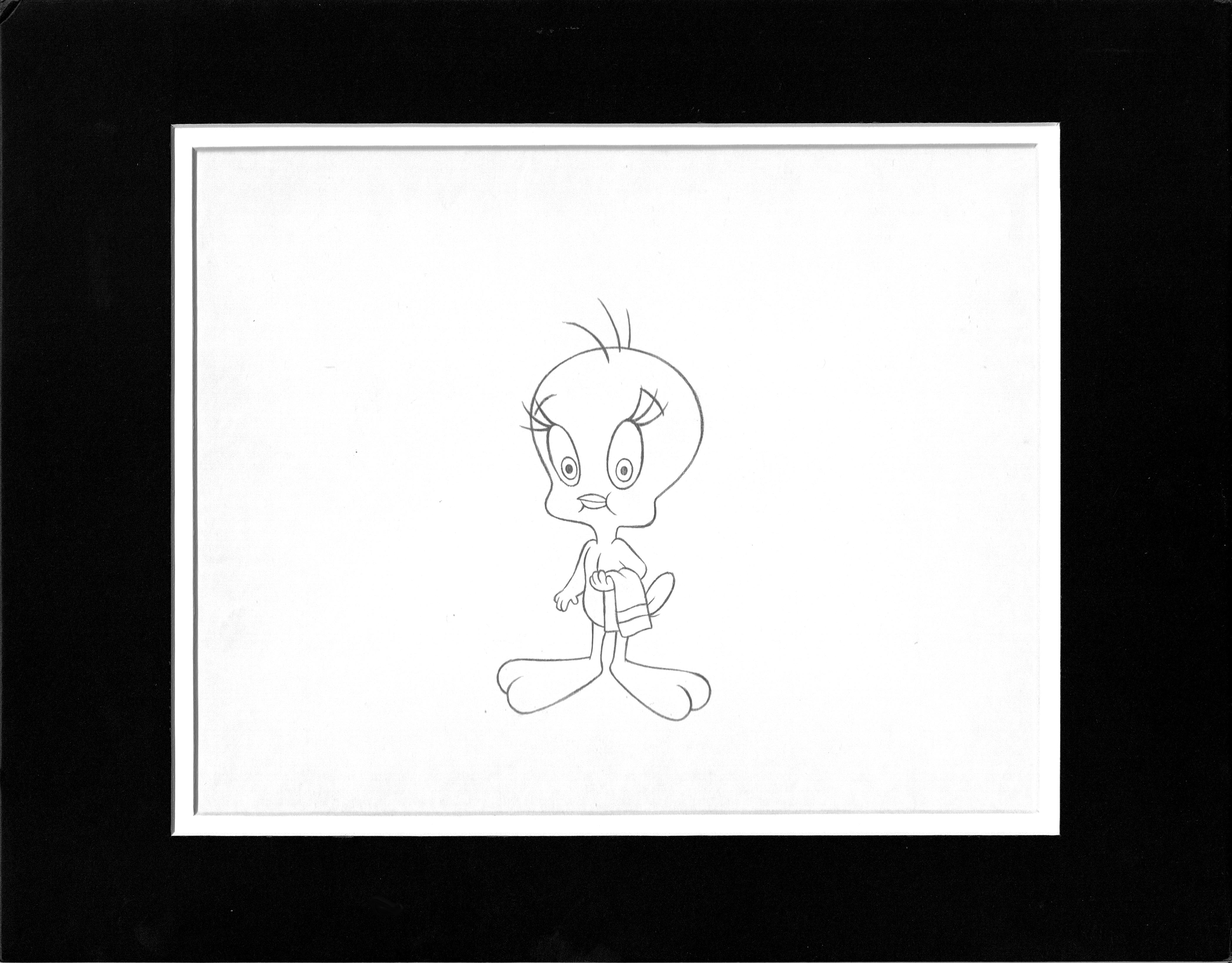Tweety Bird Black And White