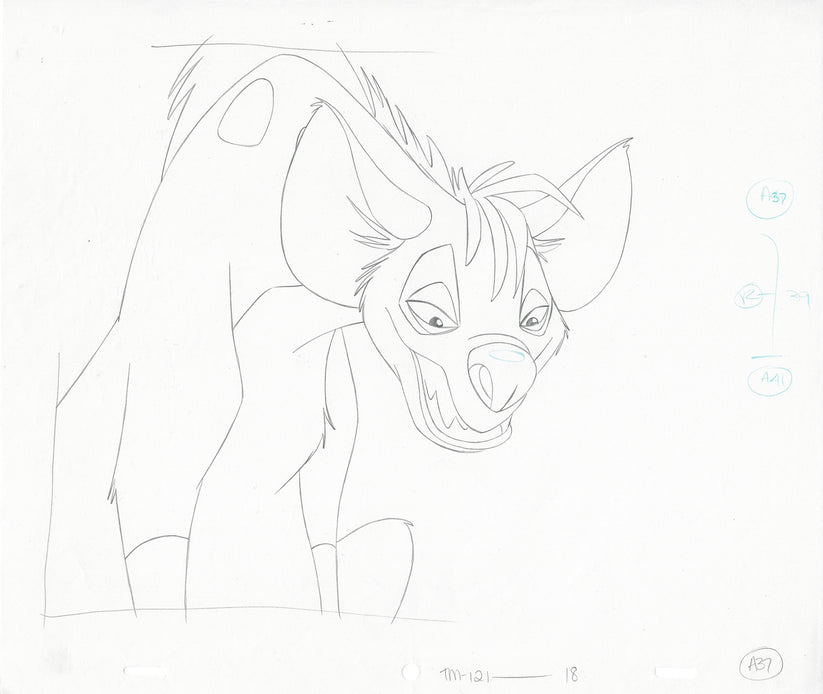 LION KING Timon Pumbaa Disney TV Shenzi Whoopi Production Animation Dr ...