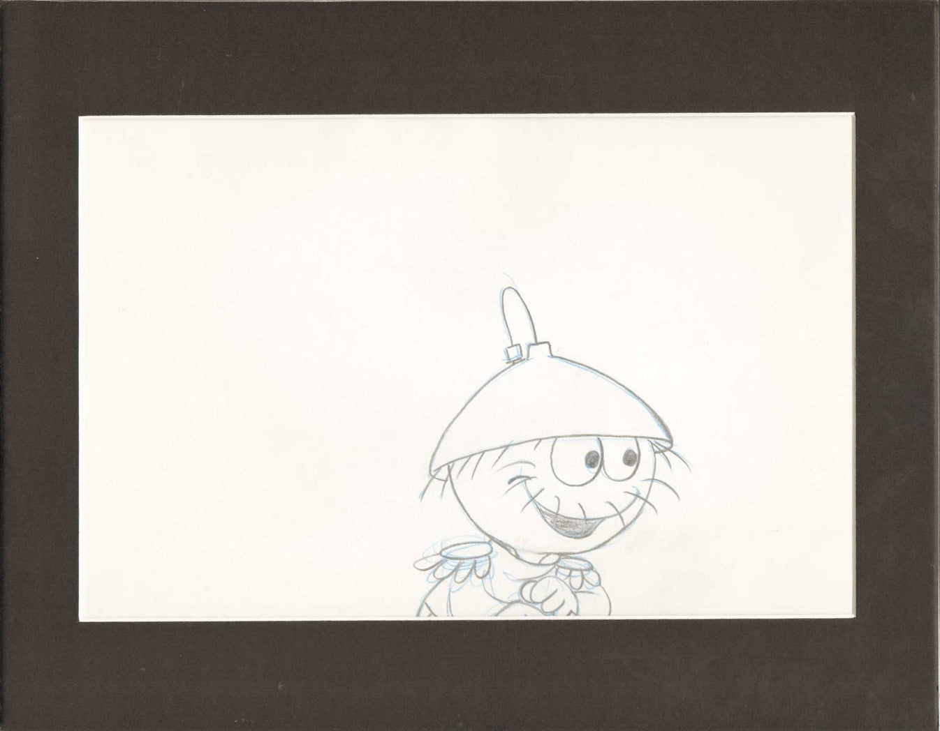 Quisp and Quake Quunchy Jay Ward animation cel drawing Rocky Bullwinkl ...