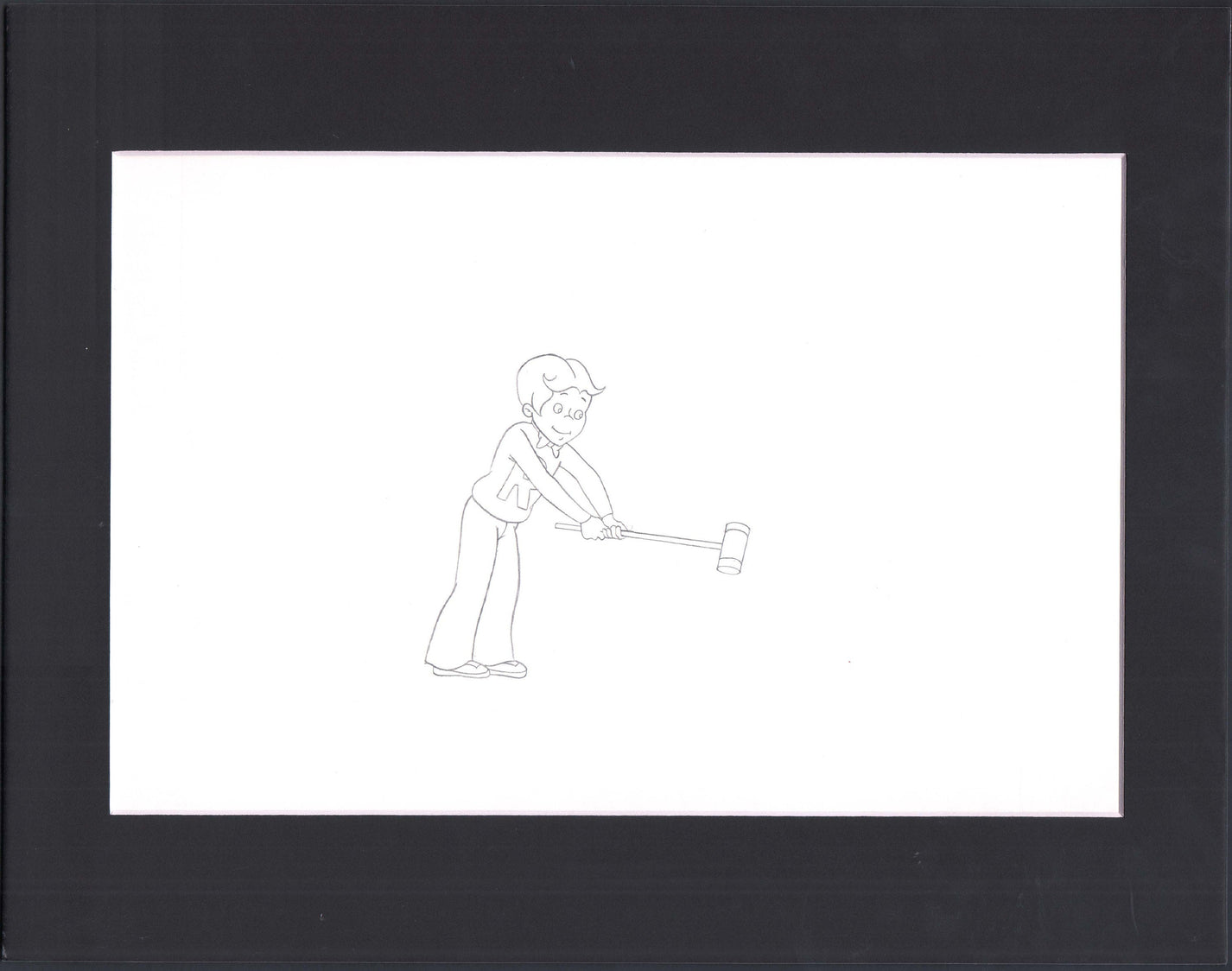 Richie Rich 1981 Production Animation Cel drawing Hanna Barbera ...