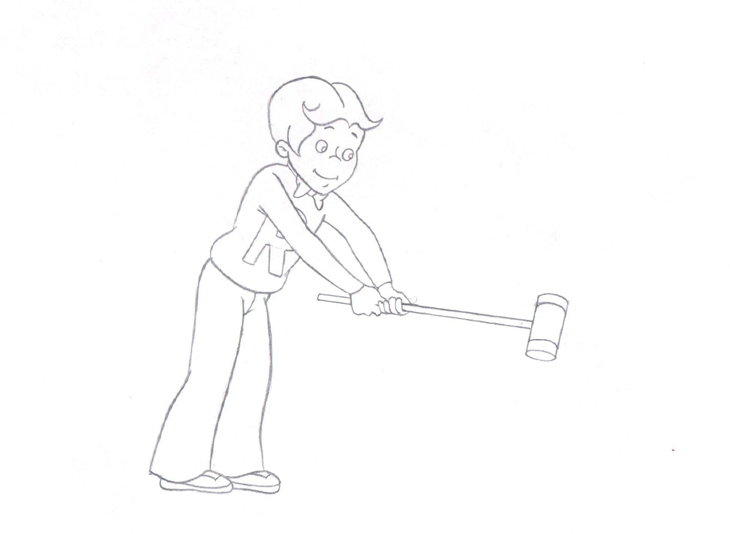 Richie Rich 1981 Production Animation Cel drawing Hanna Barbera ...