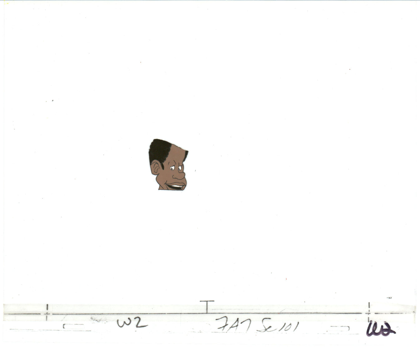 Fat Albert & the Gang Production Animation Cel Used to Make the Filmat ...