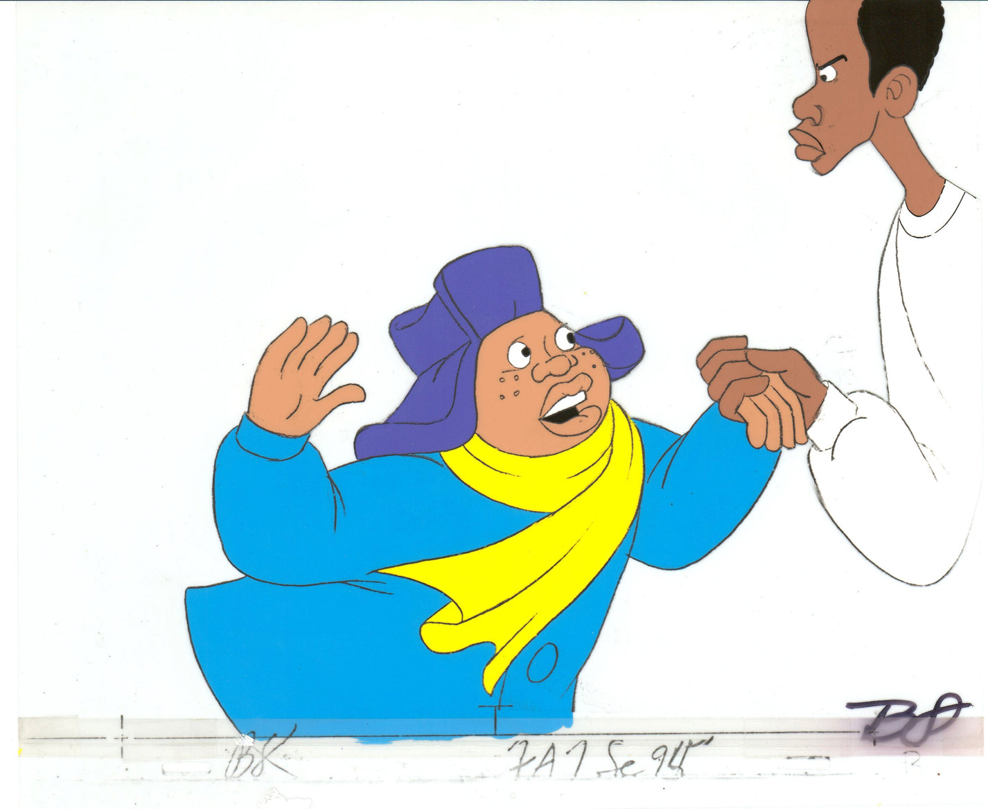 Fat Albert & the Gang Production Animation Cel Used to Make the Filmat ...