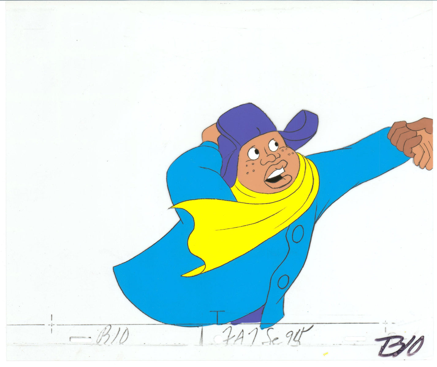 Fat Albert & the Gang Production Animation Cel Used to Make the Filmat ...