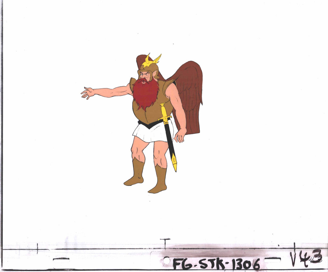 Flash Gordon Prince Vultan Filmation Production Animation Art Cel v43a ...