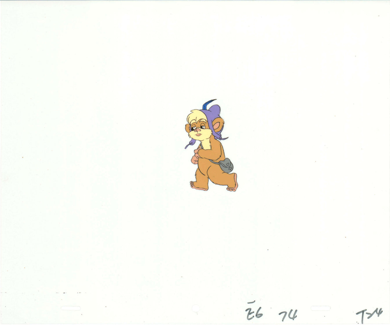 Star Wars: Ewoks Teebo Season 2 Original Production Animation Cel and ...