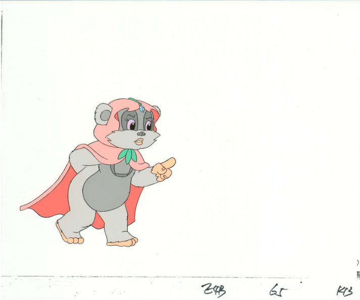 Star Wars: Ewoks Princess Keesaa Original Production Animation Cel and ...