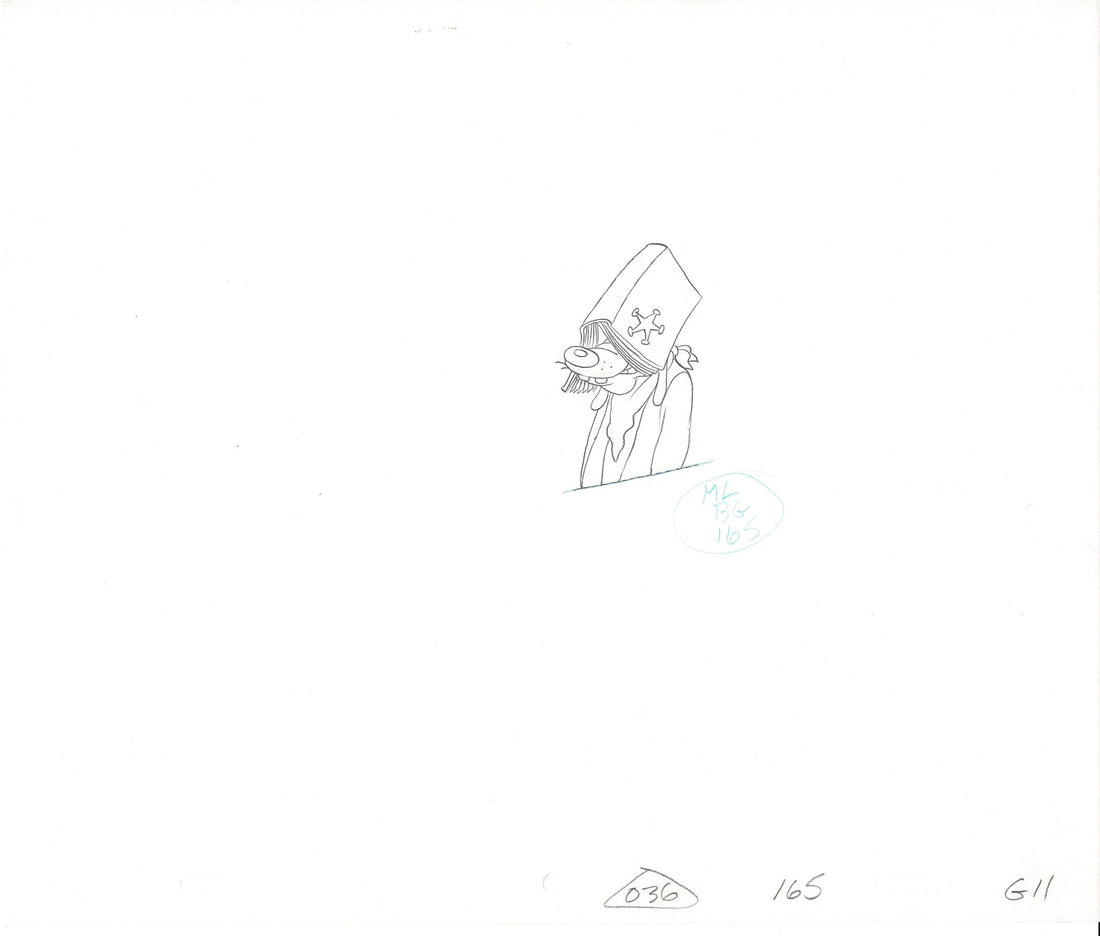 Walt Disney GOOF TROOP Original Production Animation Cartoon Drawing g ...